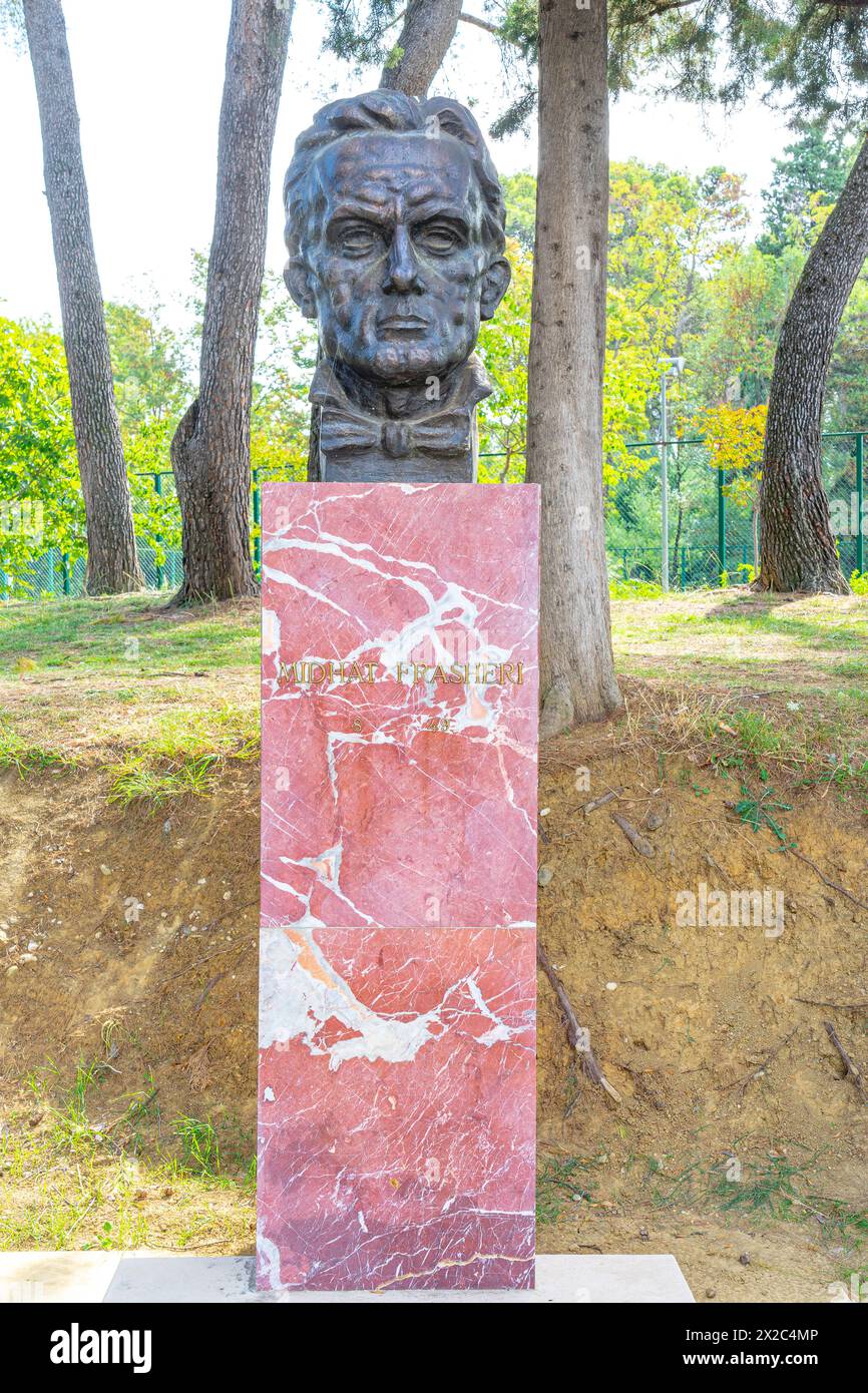 Tomb of the three Frasheri Brothers, who all contributed to Albanias ...