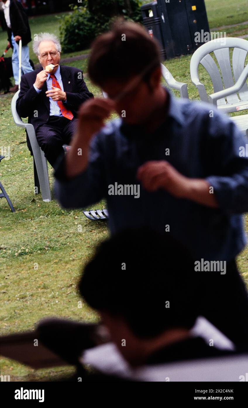 Brass band playing in bandstand hi-res stock photography and images - Alamy
