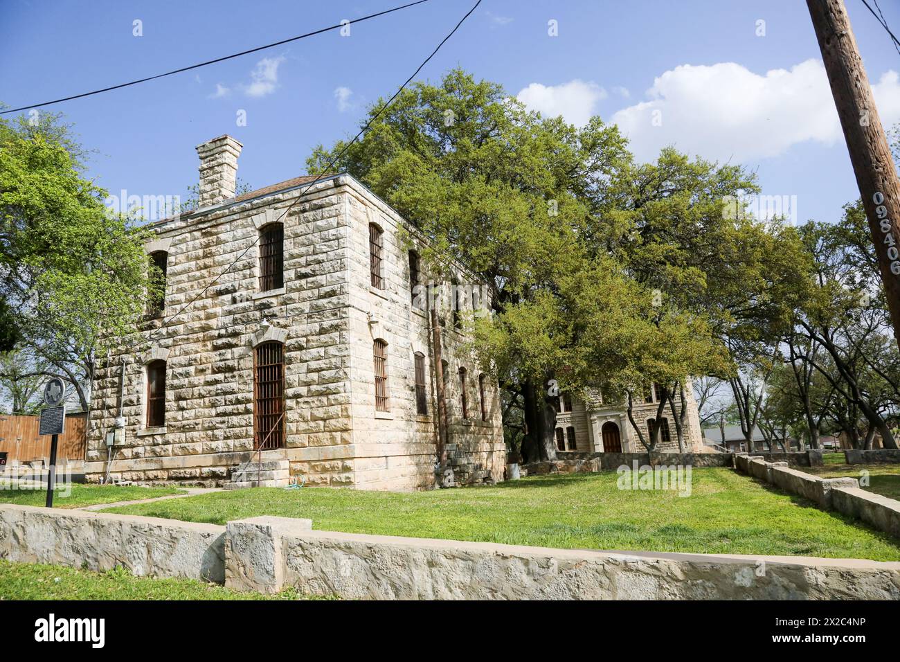 Sutton County Jail in Sonora, Texas Stock Photo - Alamy