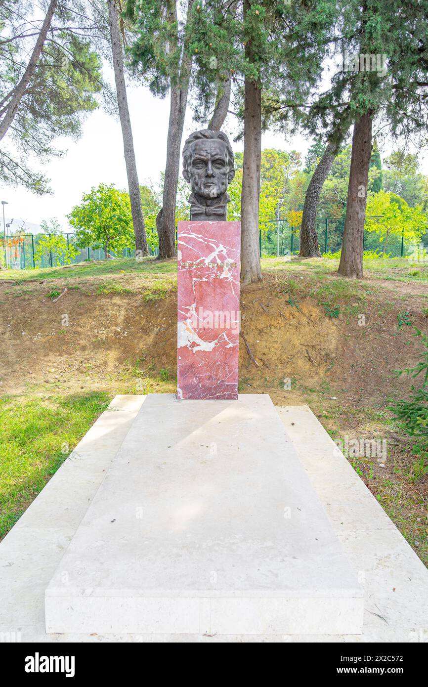 Tomb of the three Frasheri Brothers, who all contributed to Albanias ...
