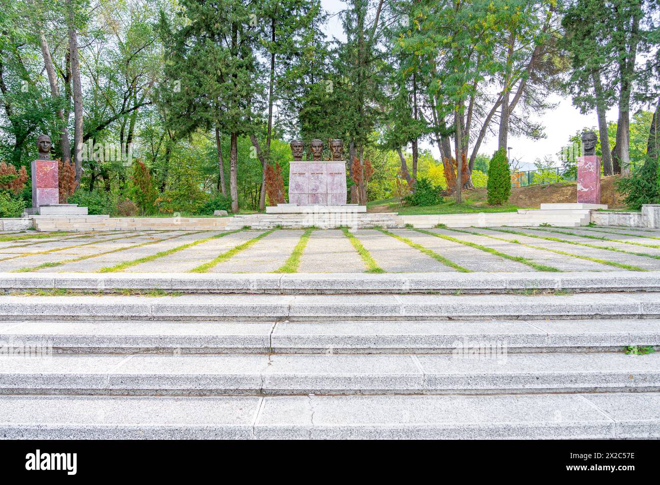 Tomb of the three Frasheri Brothers, who all contributed to Albanias ...