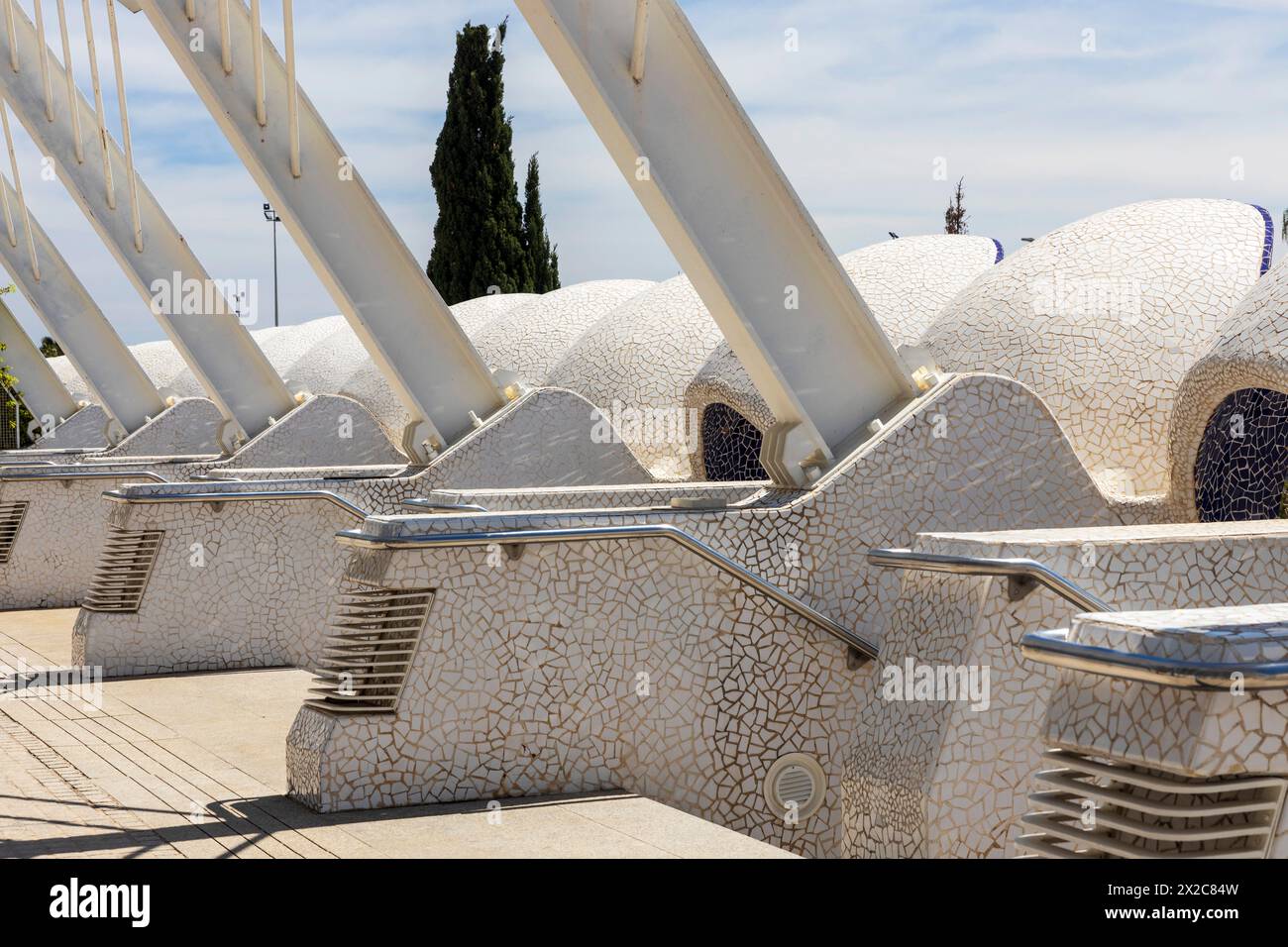 The Umbracle (L'Umbracle), City of Arts and Sciences (Ciutat de les ...