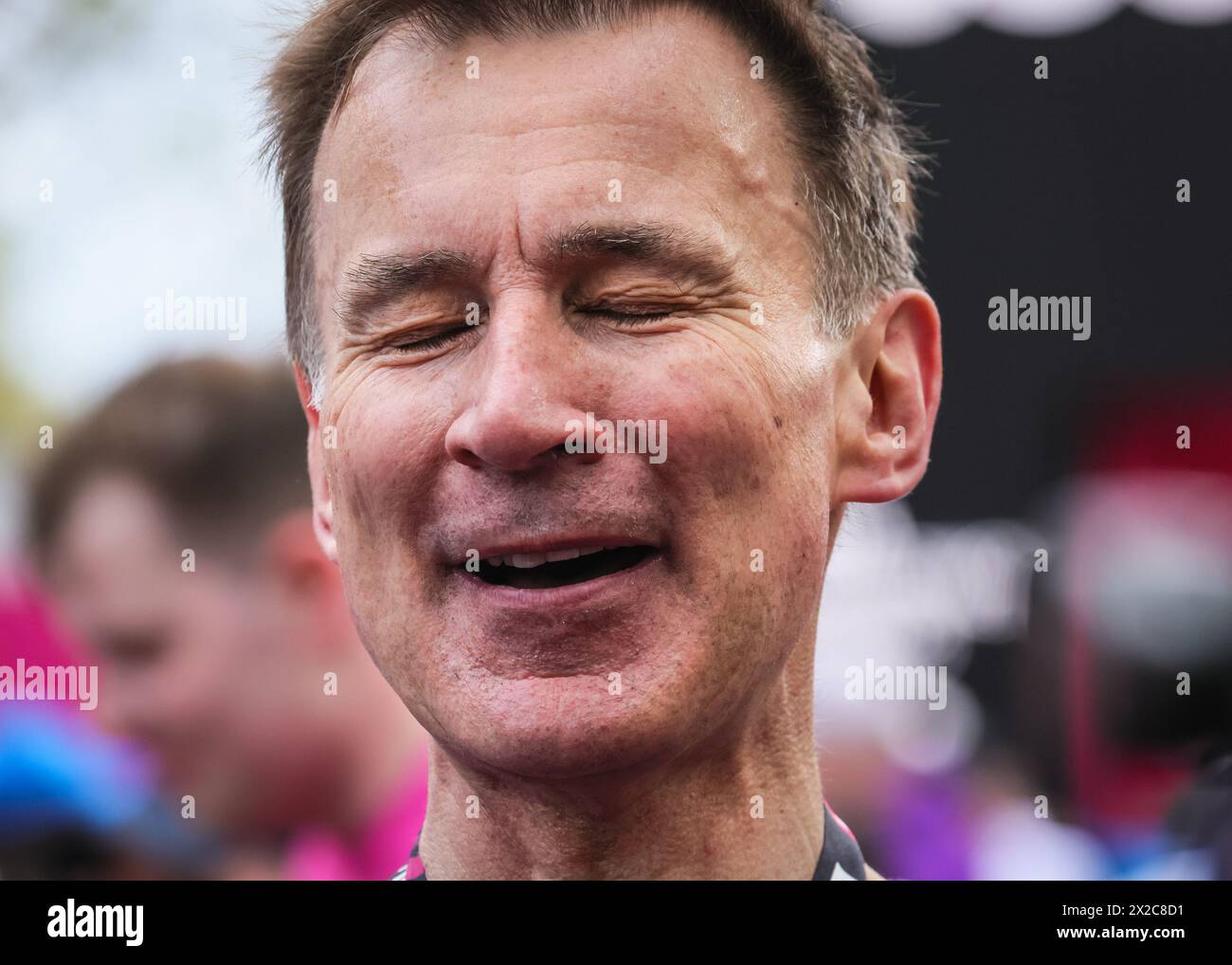 London, UK. 21st Apr, 2024. Chancellor of the Exchequer of the United ...