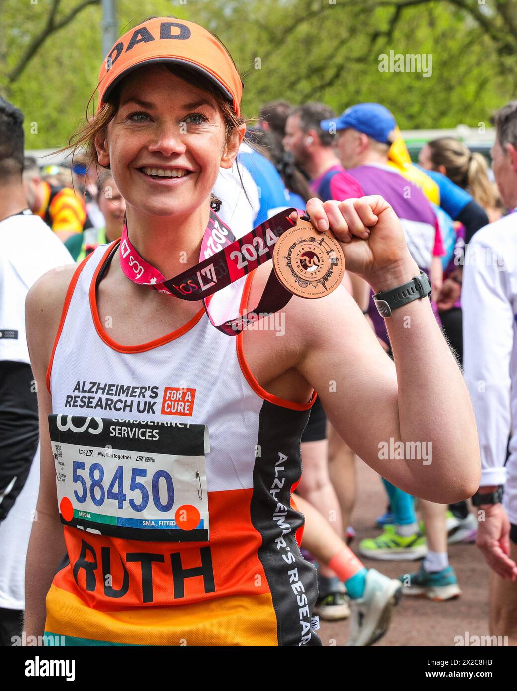 London, UK. 21st Apr, 2024. Ruth Wilson, Golden Globe winning actress ...