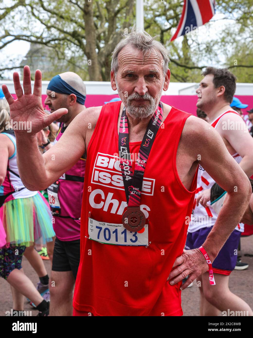 London, UK. 21st Apr, 2024. Christopher Eccleston, actor (Doctor Who ...