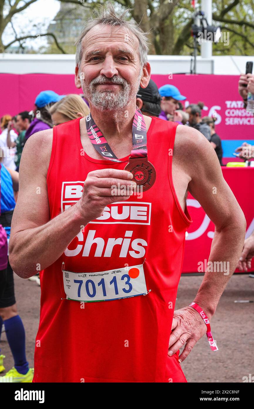 London, UK. 21st Apr, 2024. Christopher Eccleston, actor (Doctor Who ...