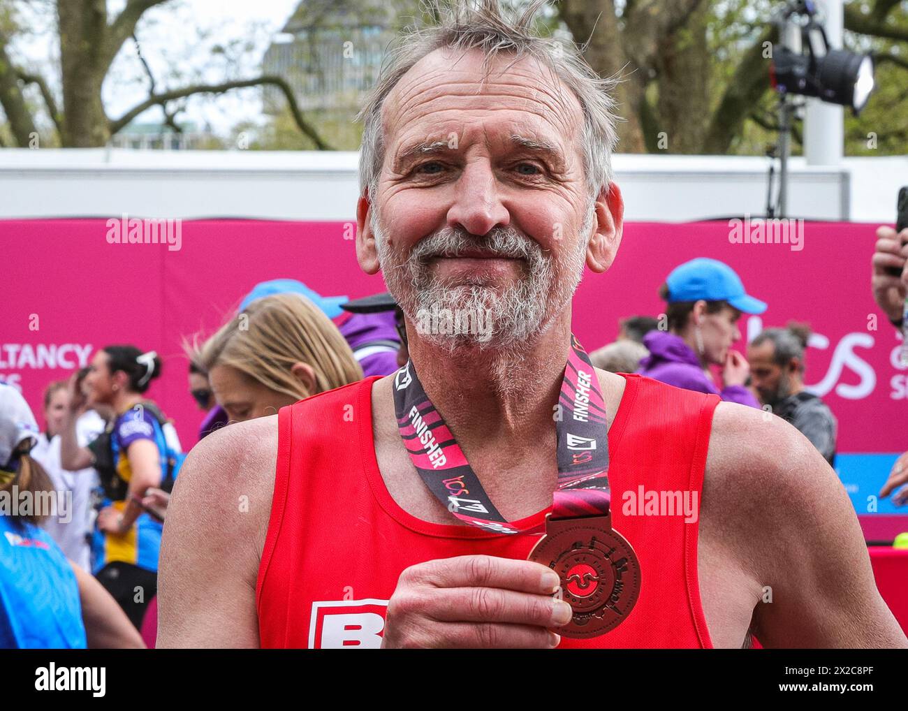 London, UK. 21st Apr, 2024. Christopher Eccleston, actor (Doctor Who ...