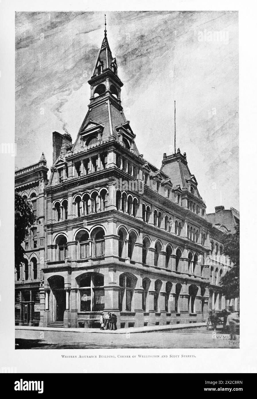 Western Assurance Building. Vintage Toronto architecture photo, circa ...