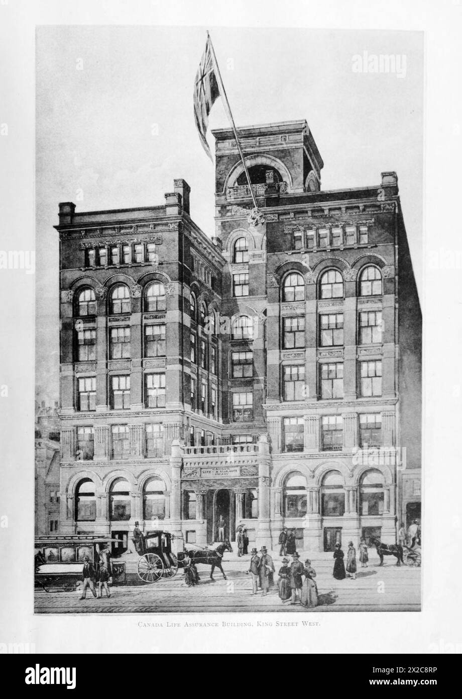 Canada Life Assurance Building, King Street West. Vintage Toronto ...