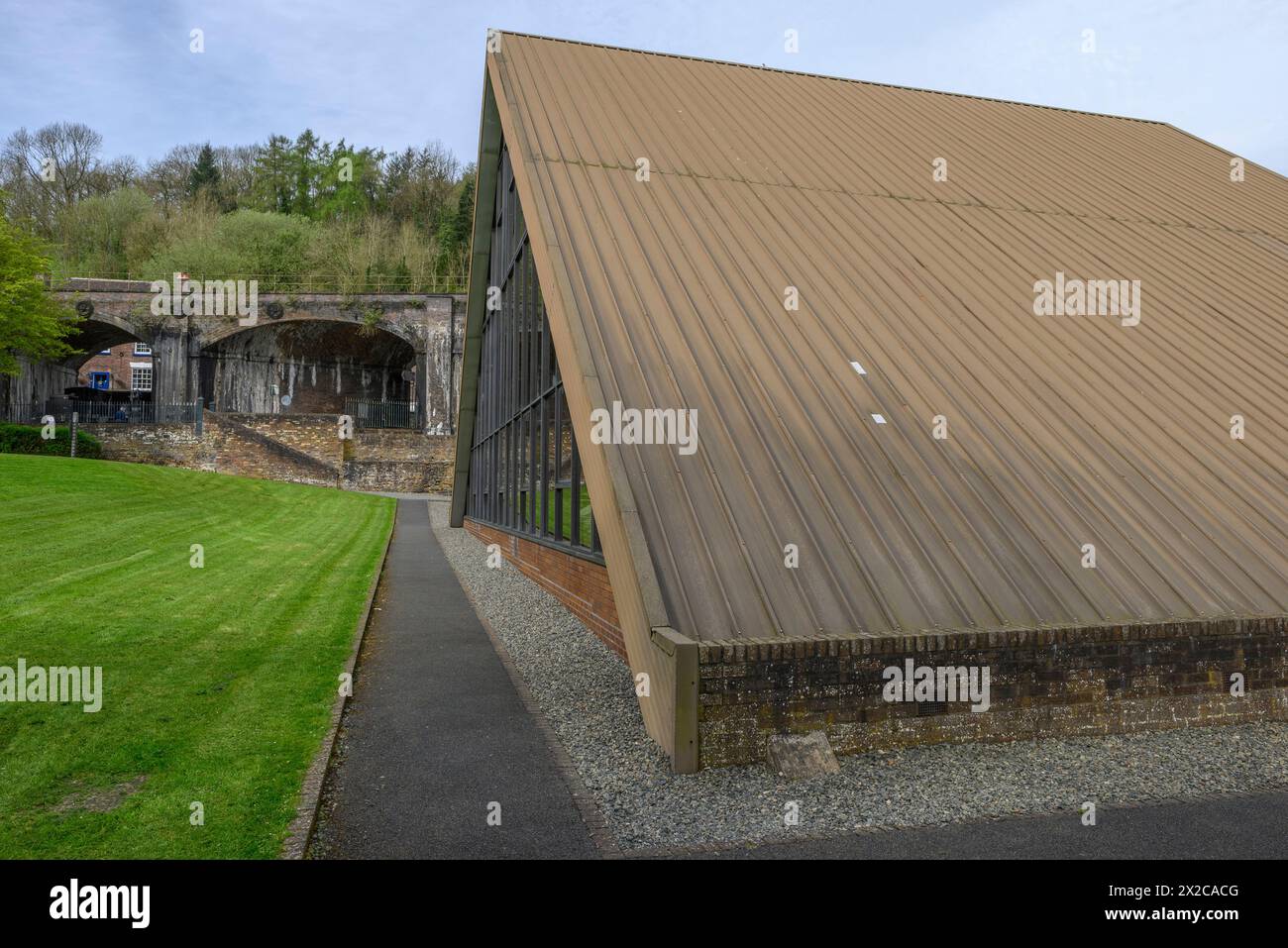 The Old Furnace, engineered by Abraham Darby in the 18th century ...