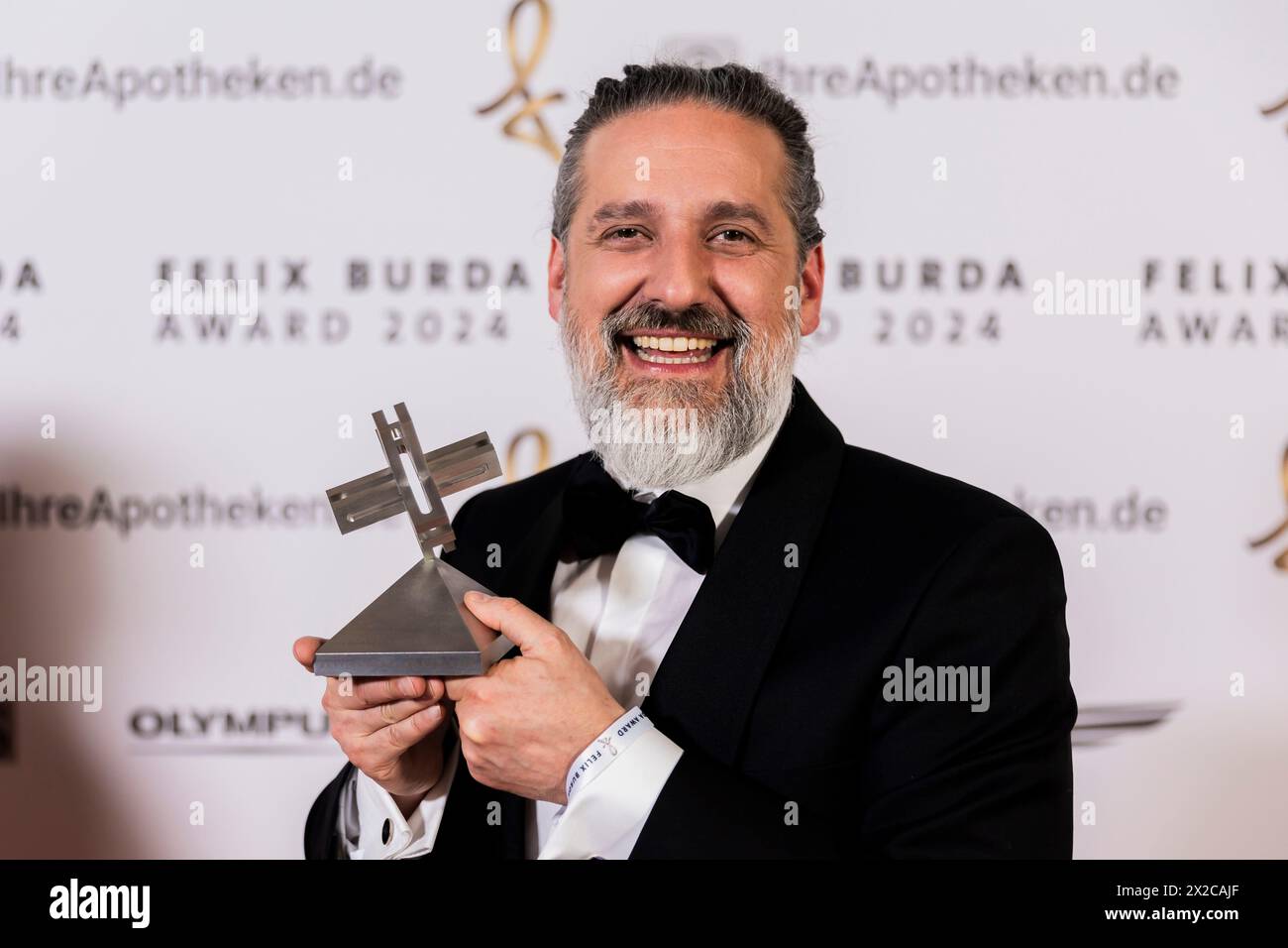 Berlin, Germany. 21st Apr, 2024. Andreas Kreimaier from the team of ...