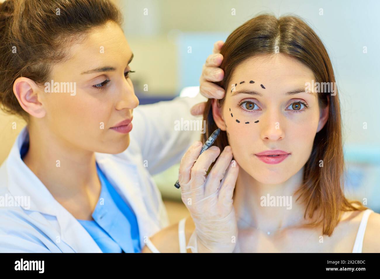 Facelift. Blepharoplasty. Surgery that aims to rejuvenate the look. It ...