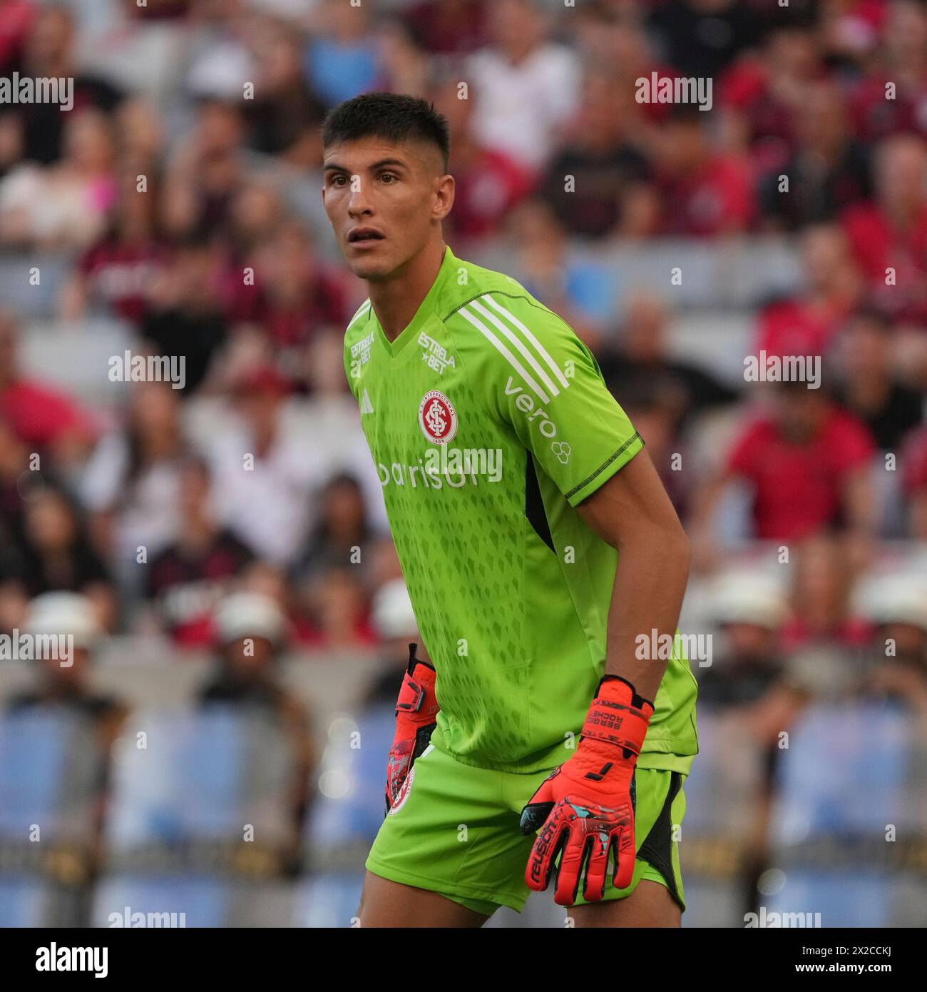 Curitiba, Brazil. 21st Apr, 2024. Rochet during Athletico x ...
