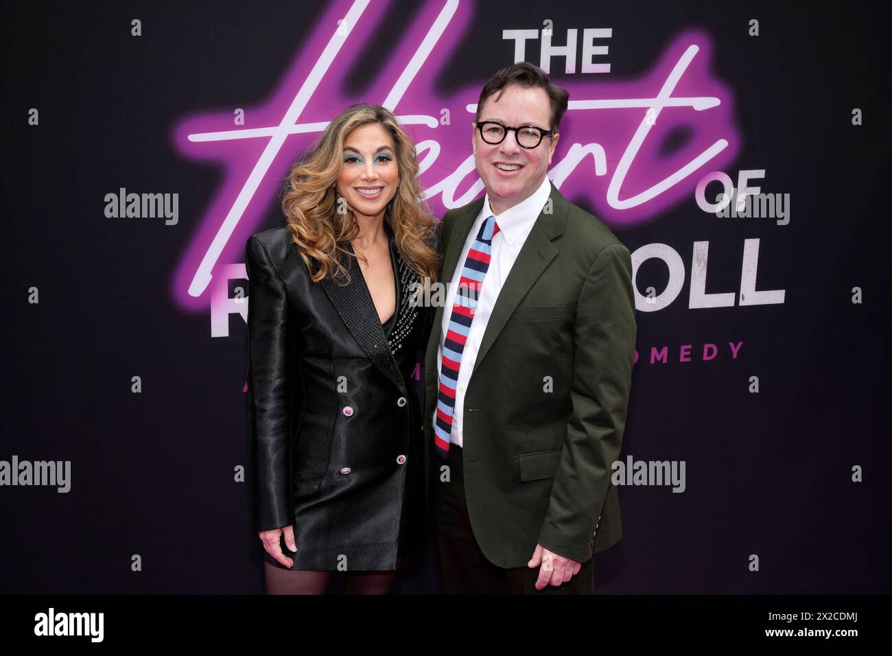 Lorin Latarro and Gordon Greenberg attend "The Heart of Rock and Roll ...
