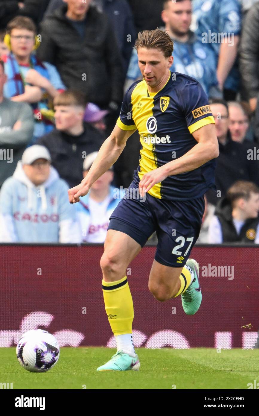 Darren Randolph of Bournemouth makes a break with the ball during the ...