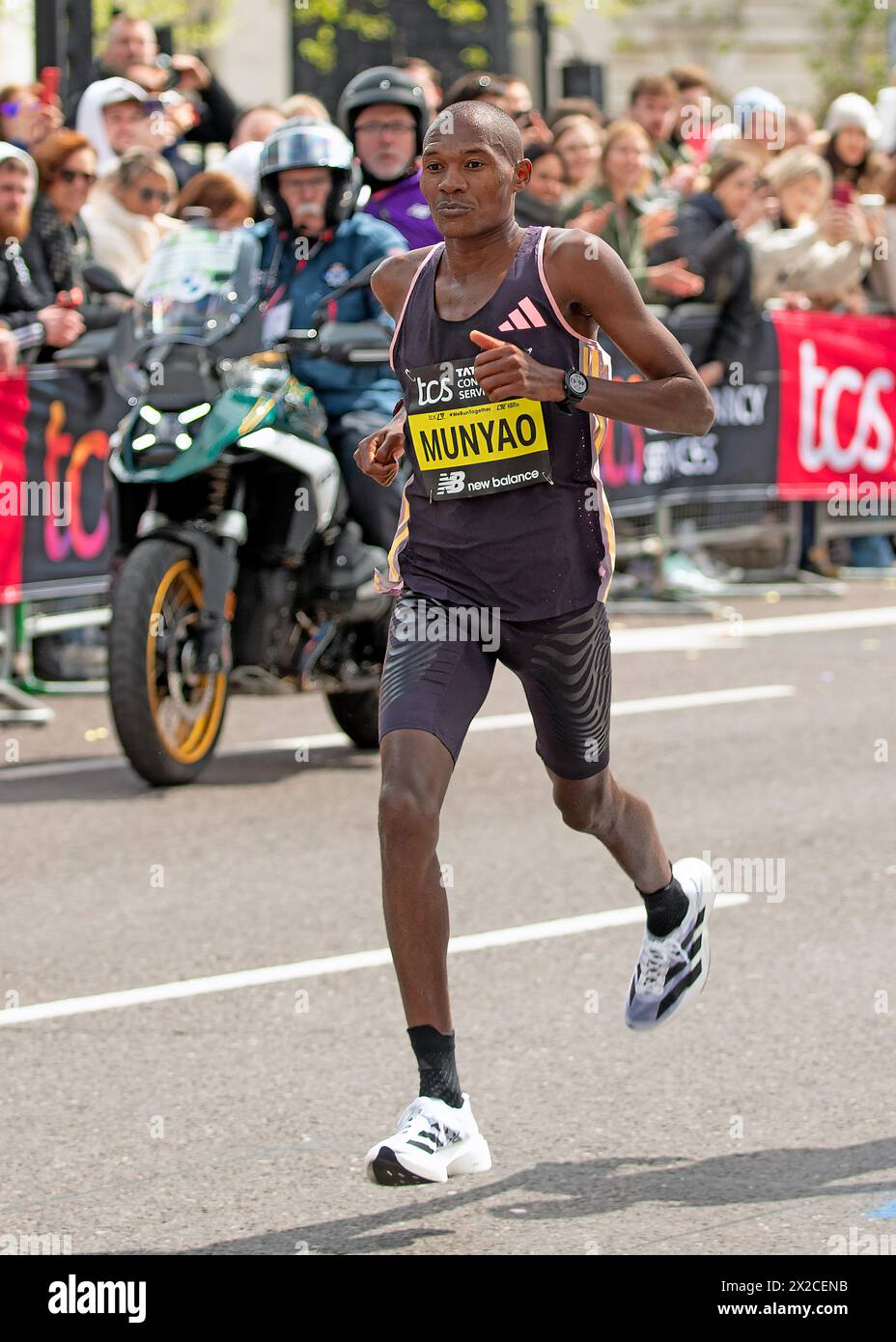 London, UK. 21st April 2024, London, UK. Event: 2024 London Marathon ...