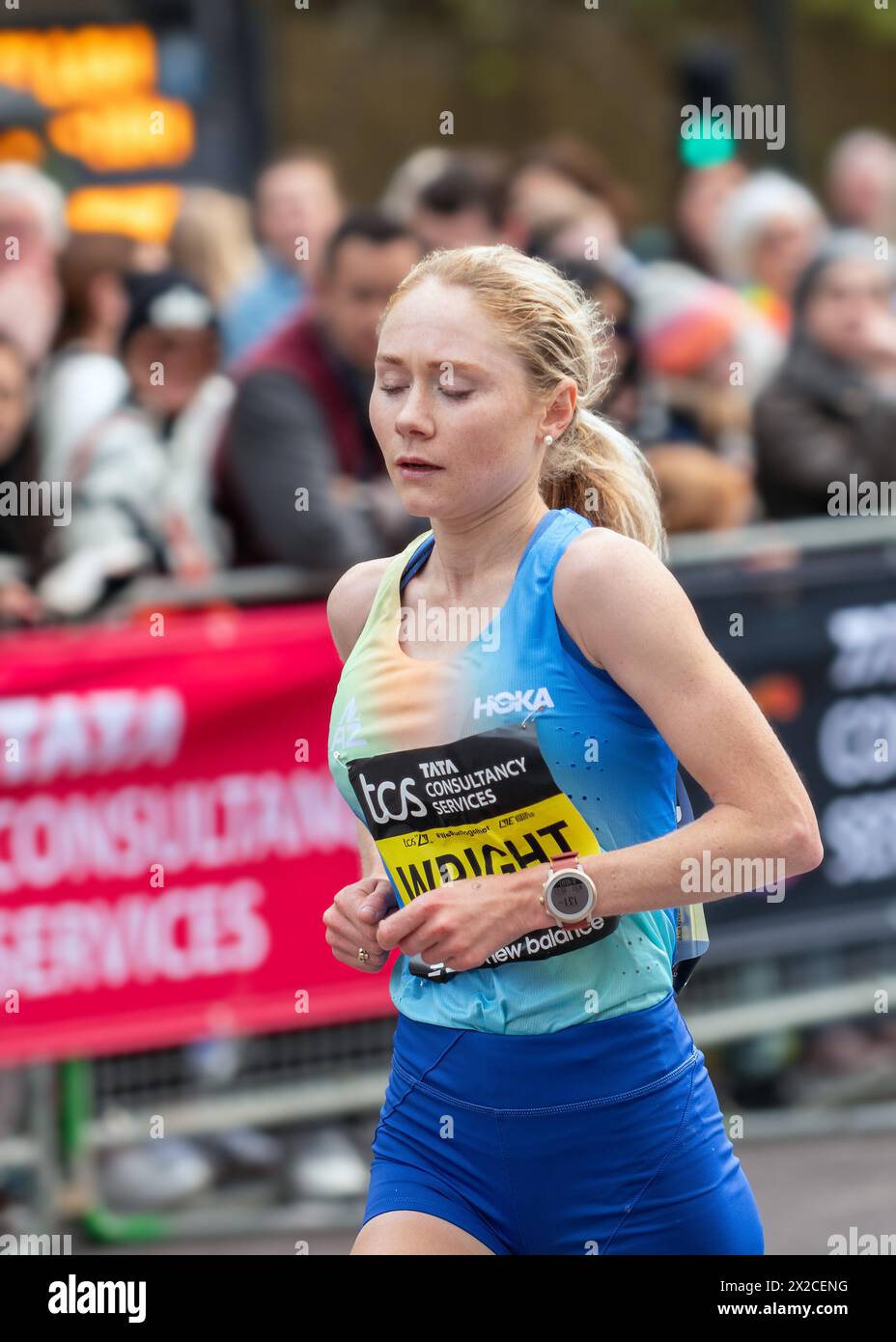 2024 london marathon mark dunn hi-res stock photography and images - Alamy
