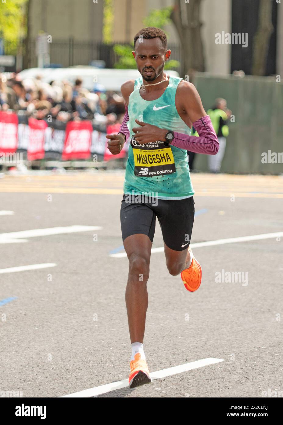London, UK. 21st April 2024, London, UK. Event: 2024 London Marathon ...