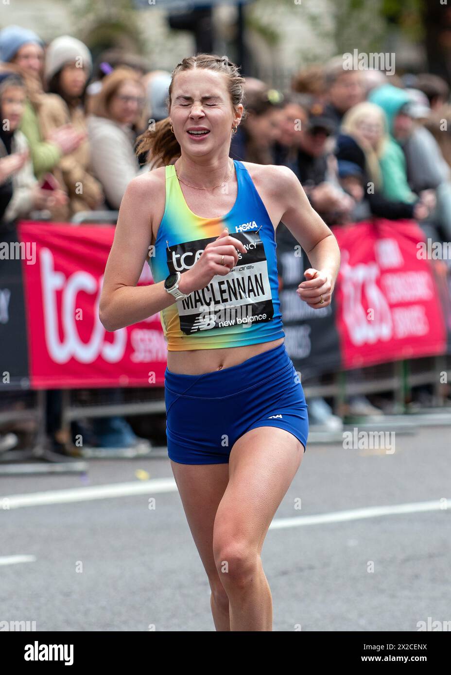 2024 london marathon mark dunn hi-res stock photography and images - Alamy