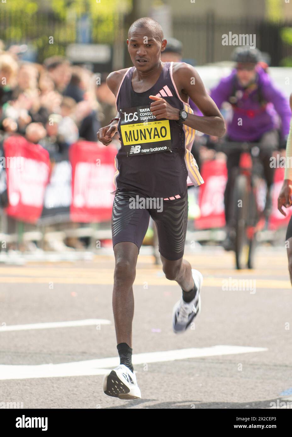 London, UK. 21st April 2024, London, UK. Event: 2024 London Marathon ...