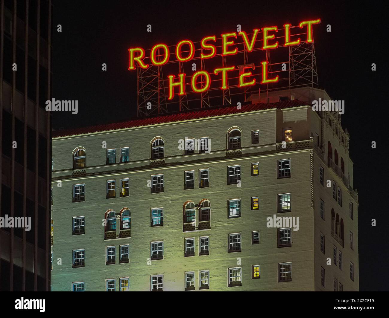 The Hollywood Roosevelt Hotel is a historic and famous hotel on 7000 Hollywood Boulevard dating ...