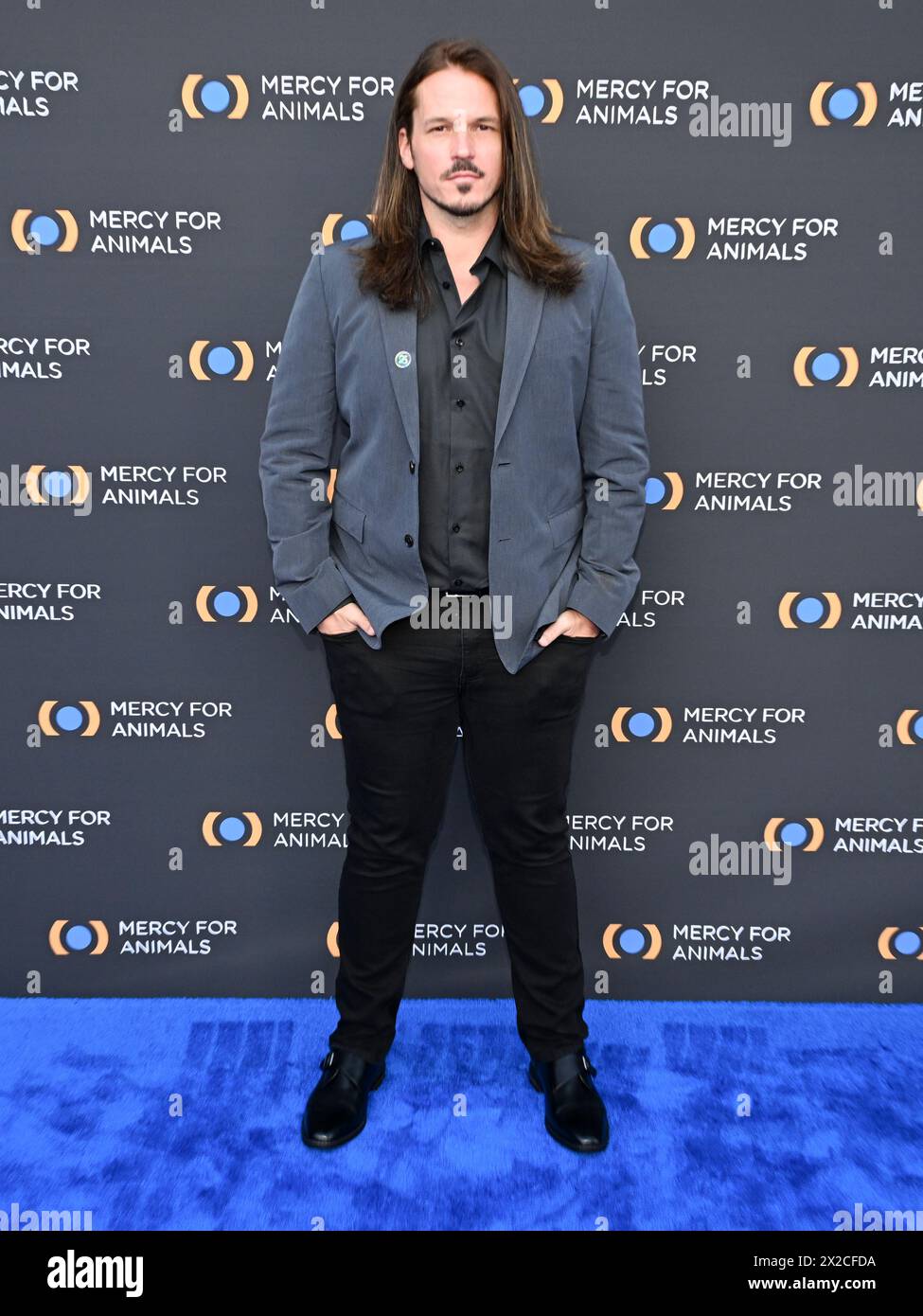 April 20, 2024, Los Angeles, California, U.S.: Mark Hapka attends the 25th Mercy for Animals ...