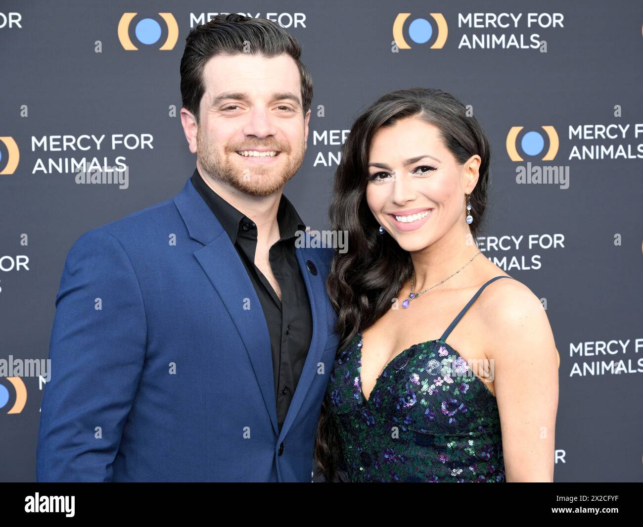 April 20, 2024, Los Angeles, California, U.S.: Steve Sterlacci and Jessica Lynn attends the 25th ...