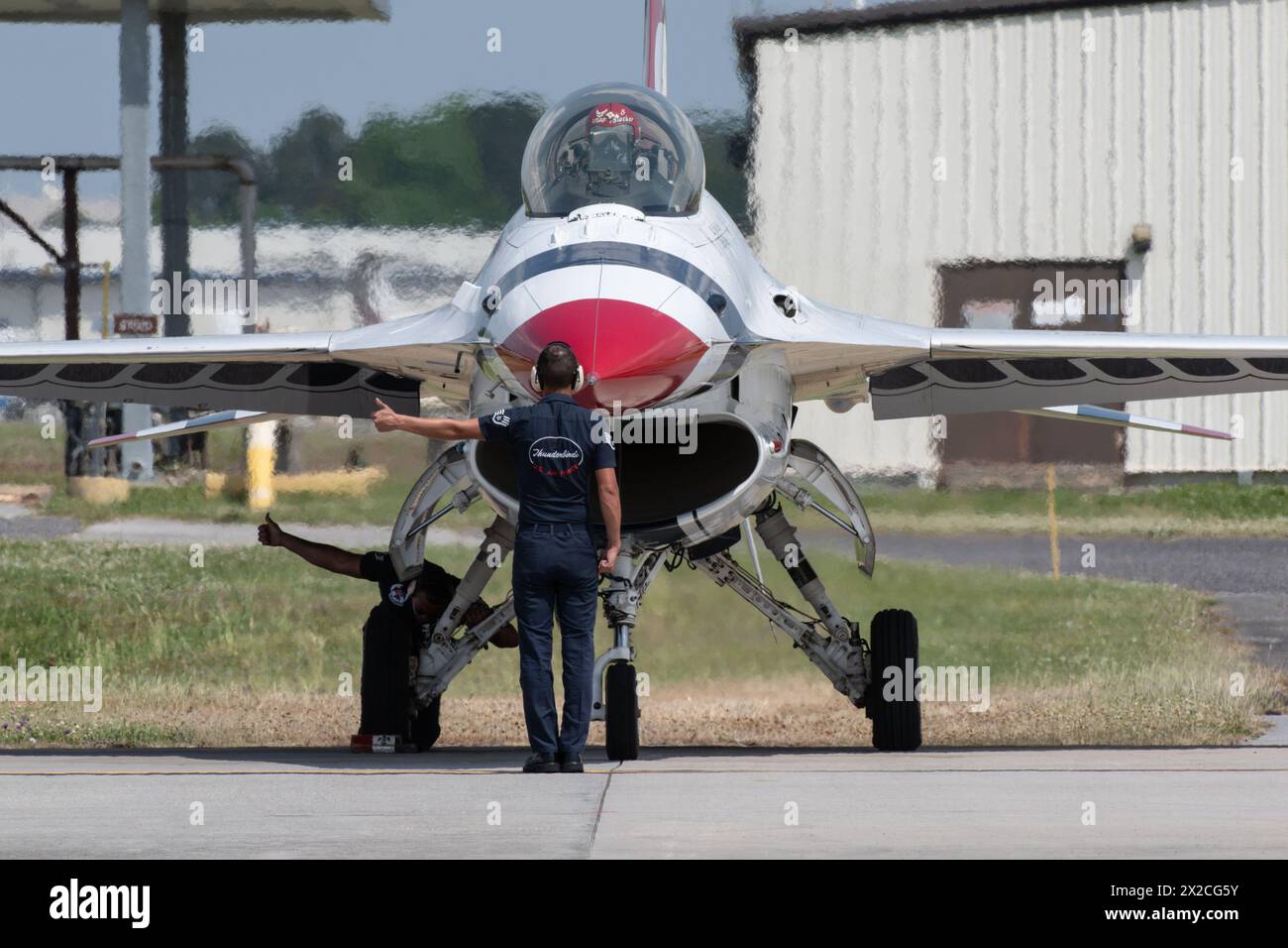 The United States Air Force Air Demonstration Team “Thunderbirds ...