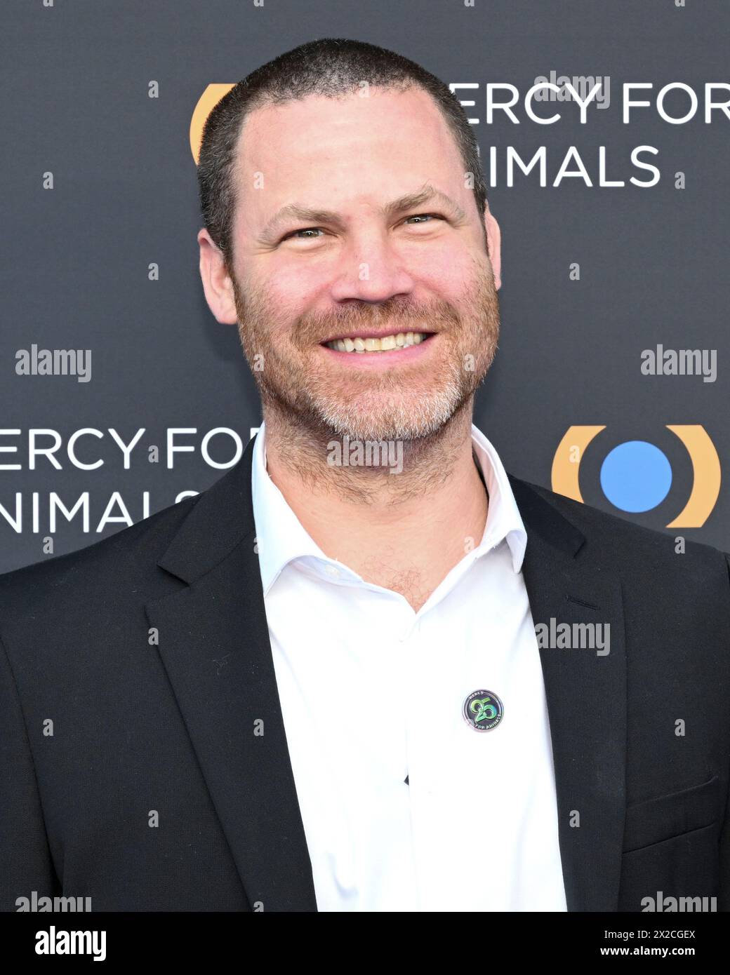 April 20, 2024, Los Angeles, California, U.S.: Jared Safier attends the 25th Mercy for Animals ...