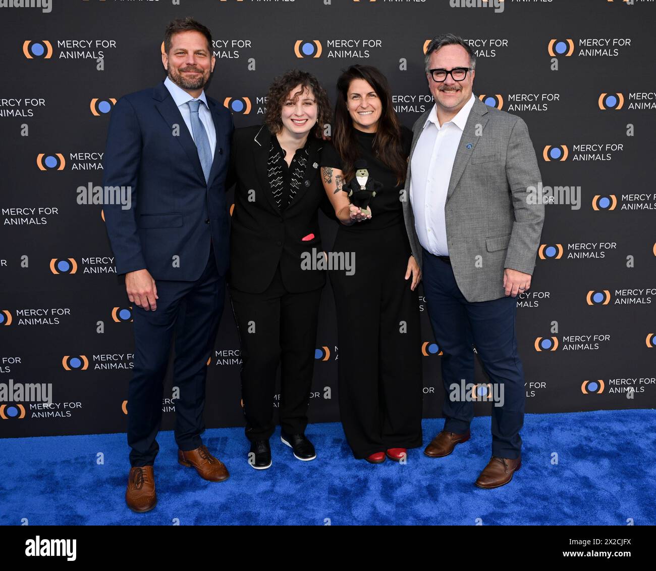 Los Angeles, California, USA. 20th Apr, 2024. Ozlem Akturk, Rachel ...