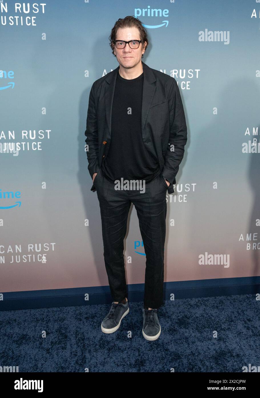 Adam Rapp attends 'American Rust: Broken Justice' New York Screening at ...