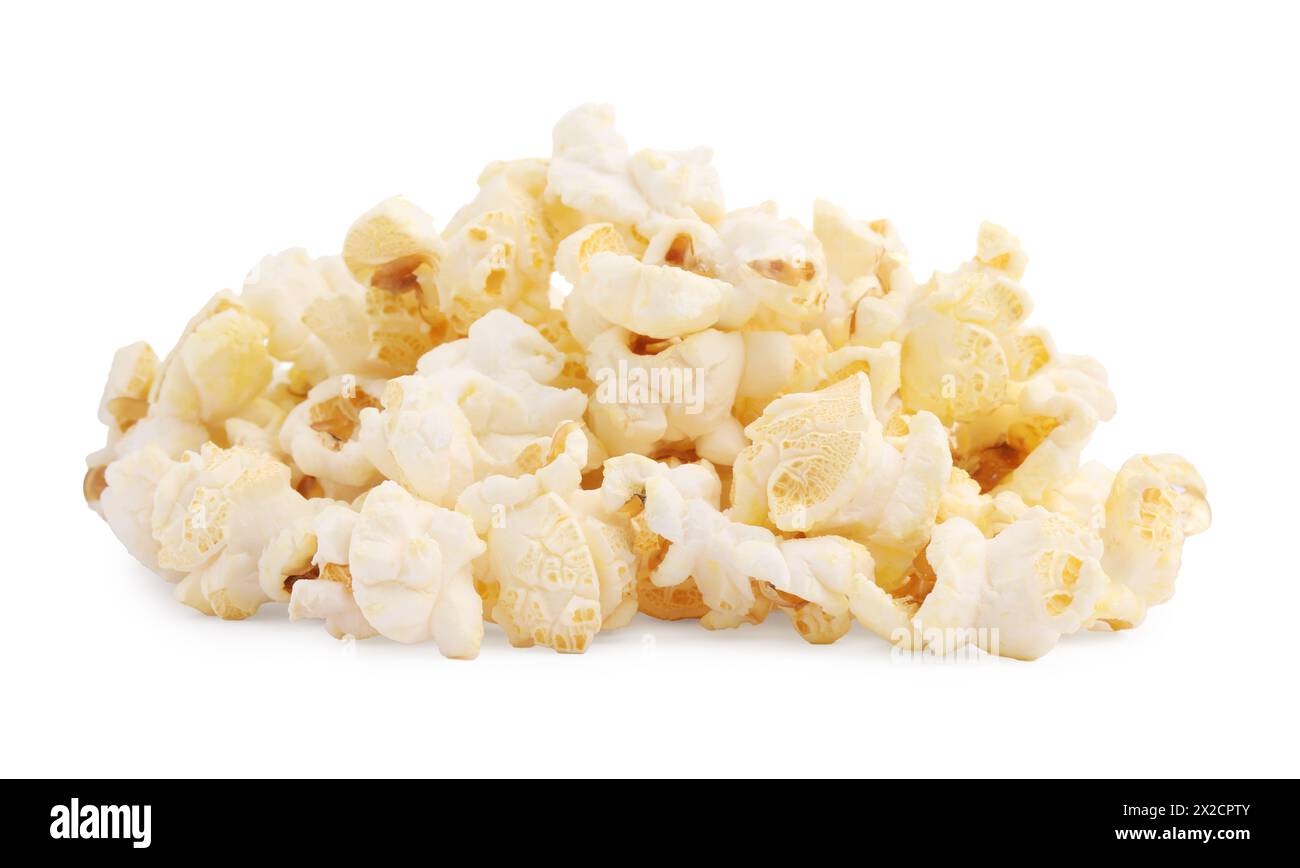Pile popcorn delicious snack Cut Out Stock Images & Pictures - Alamy