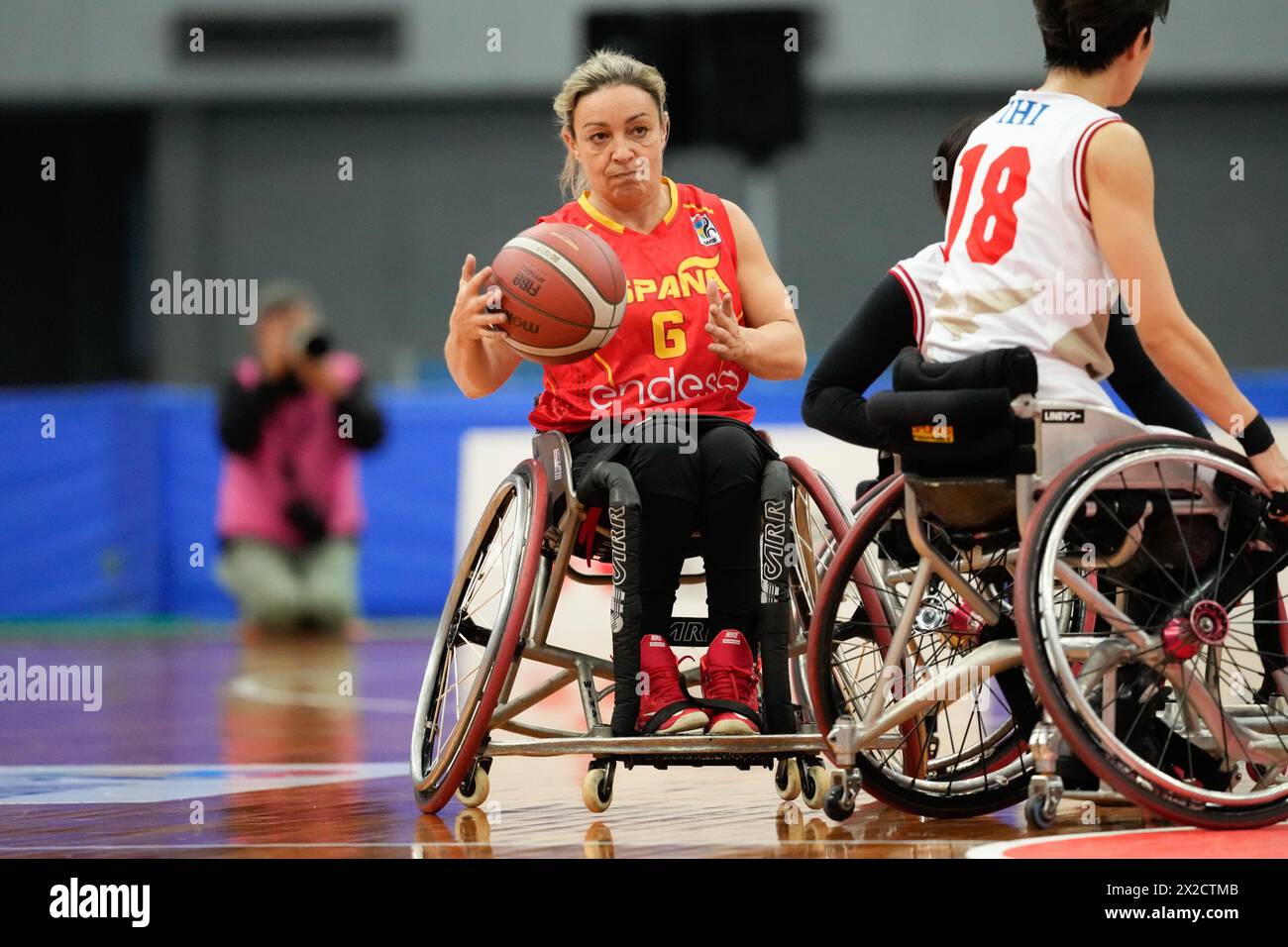 Osaka Japan. 19th Apr, 2024. Sonia Ruiz (ESP), APRIL 19, 2024 ...