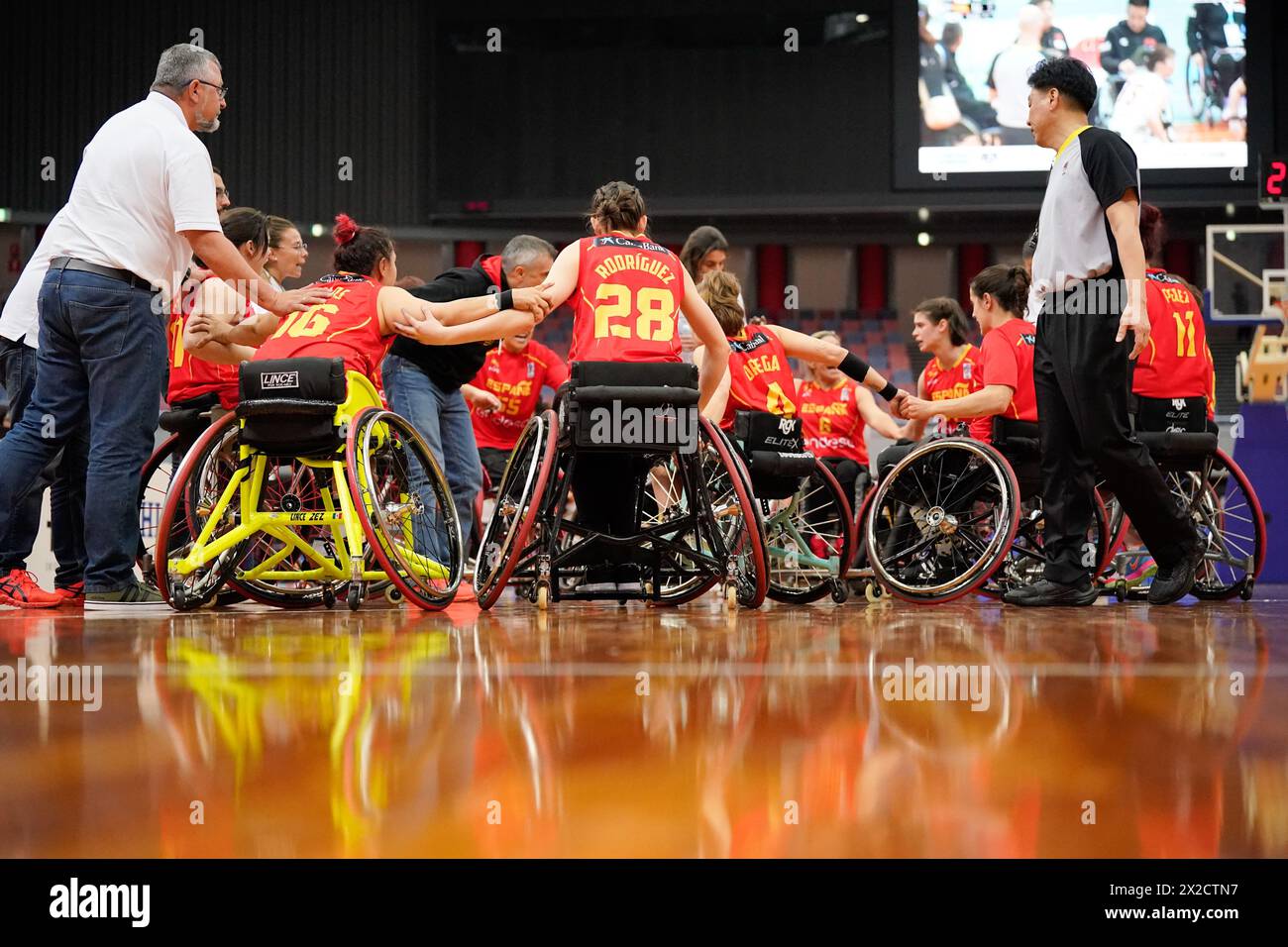 Osaka Japan. 19th Apr, 2024. Spain team group, APRIL 19, 2024 ...