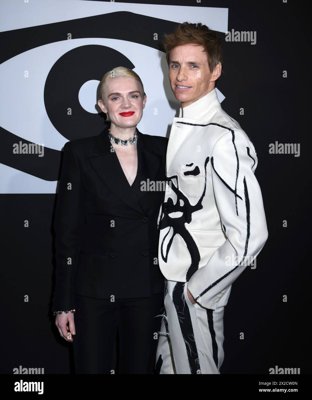 April 21, 2024, New York, New York, USA: Gayle Rankin and Eddie ...