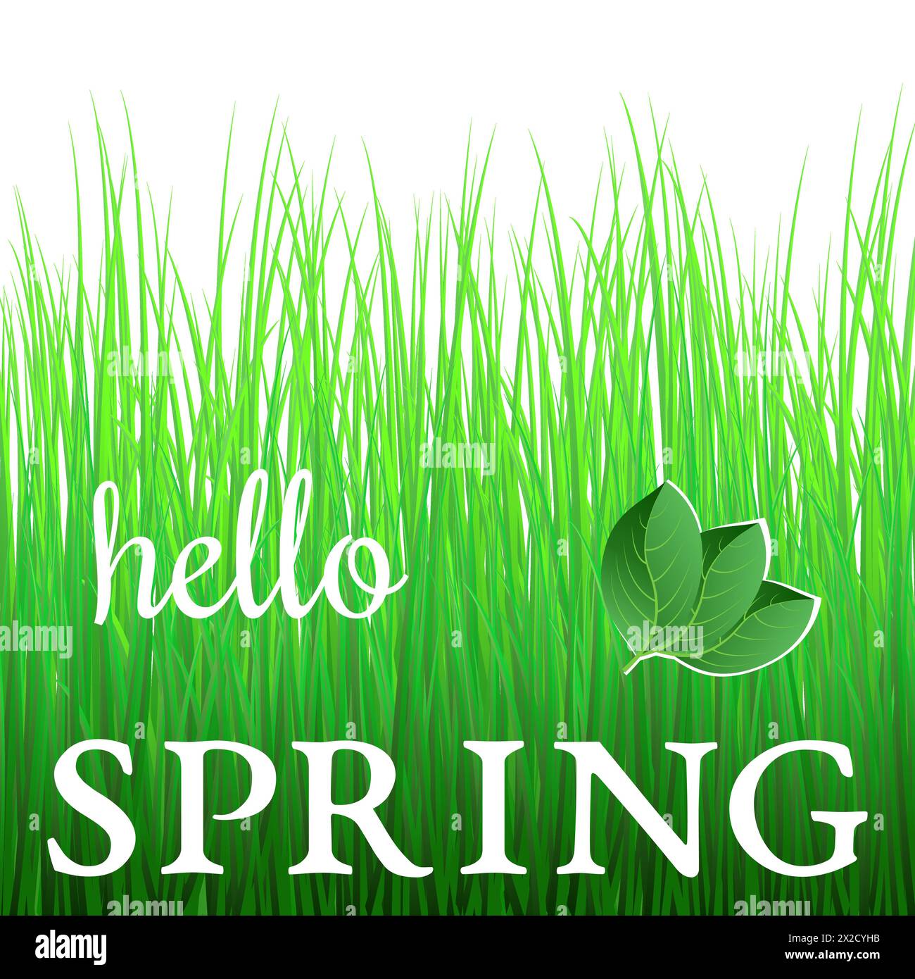 White lettering on green background hi-res stock photography and images ...