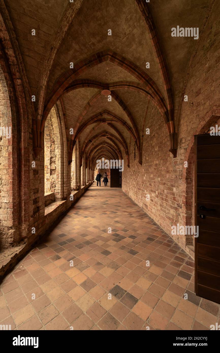 CHORIN, GERMANY - APRIL 01, 2024: Ruin of Chorin Abbey. Chorin Abbey ...