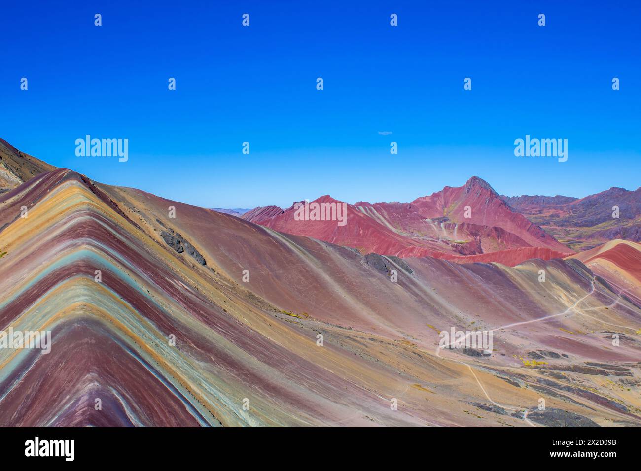 Rainbow mountains in Vinicunca, Peru, South America Stock Photo - Alamy