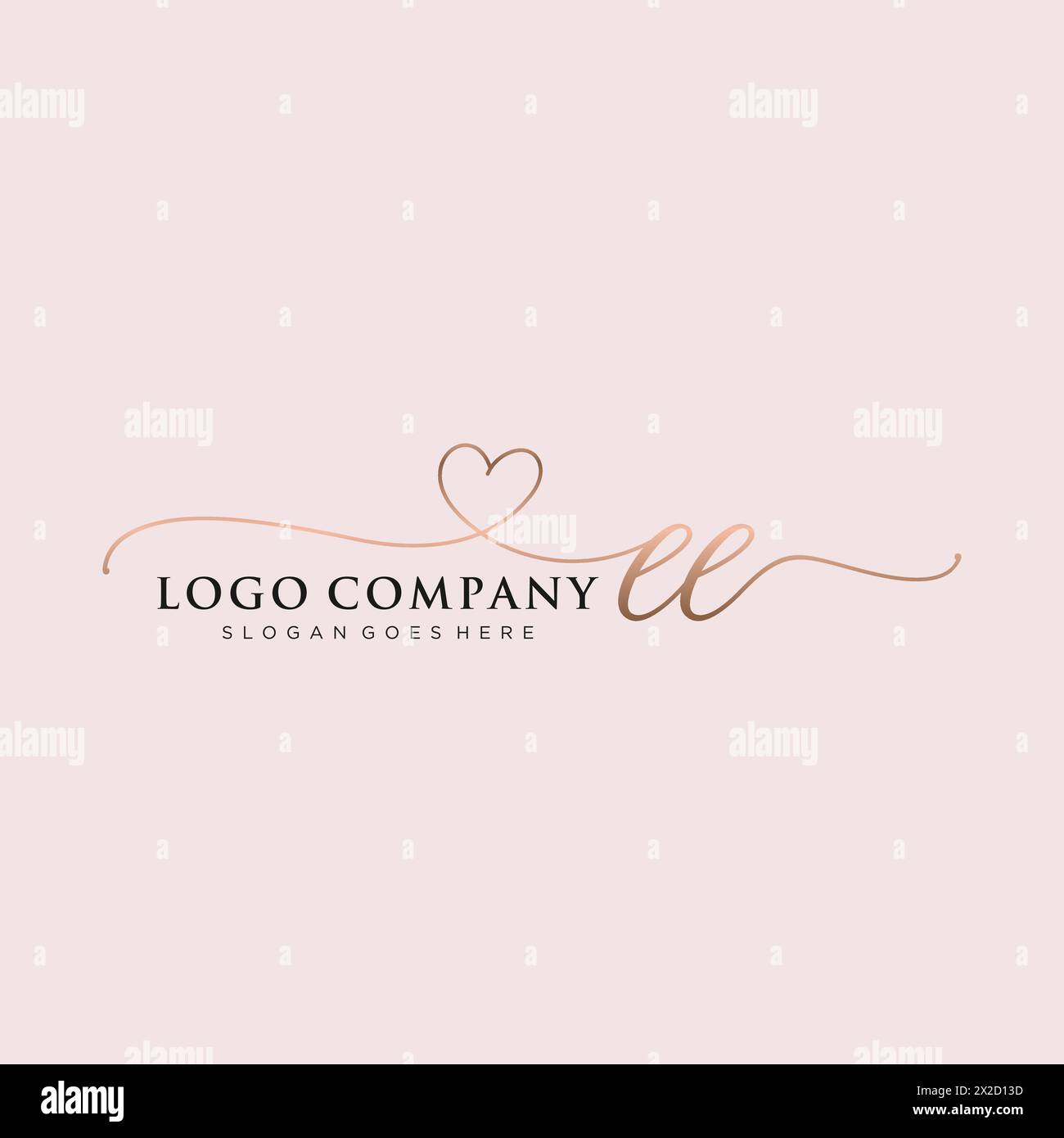 Ee monogram logo vector vectors hi-res stock photography and images - Alamy