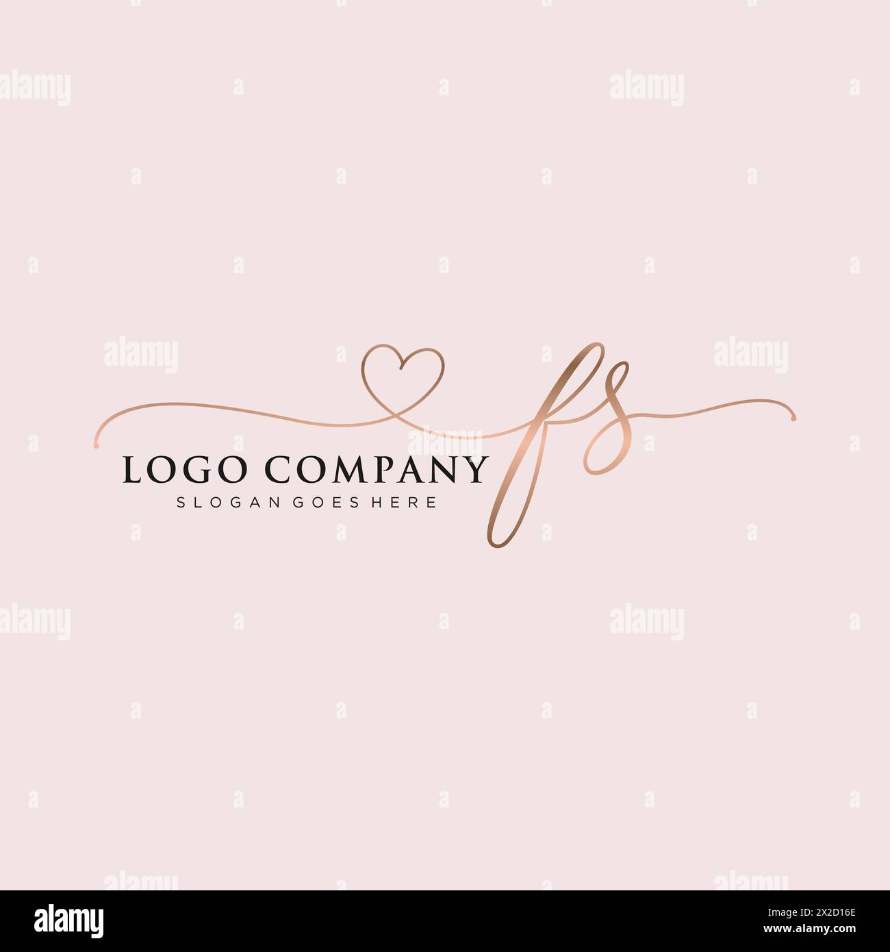 Fs monogram Stock Vector Images - Alamy