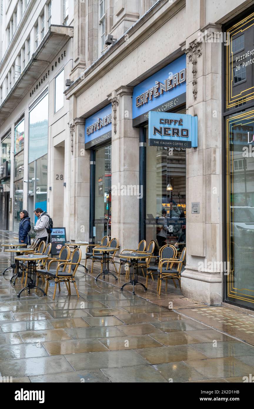 London, UK - March 22, 2024 : Caffe Nero coffee shop exterior in London ...