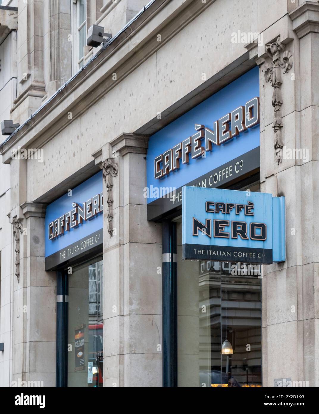 London, UK - March 22, 2024 : Caffe Nero coffee shop exterior in London ...