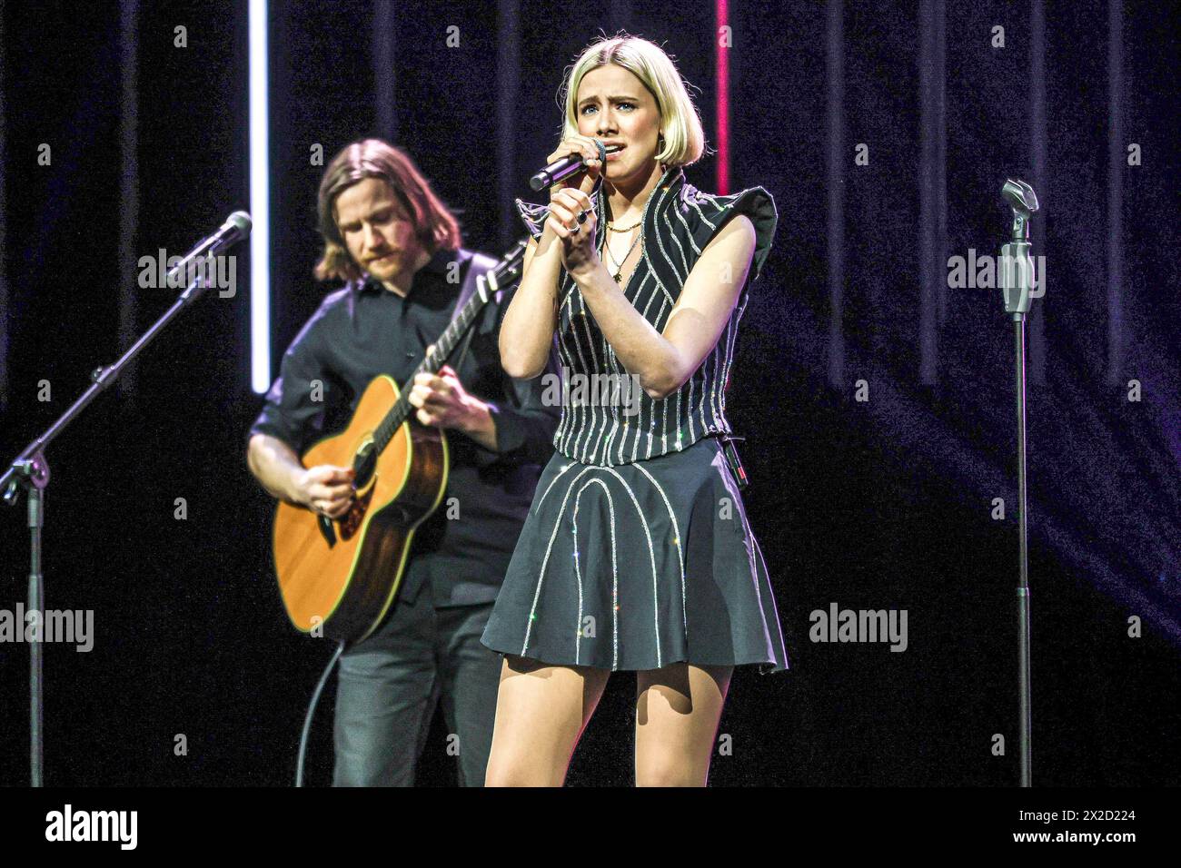 Hannover Messe Eröffnung 2024 Norwegische Band Dagny , Sängerin Dagny ...
