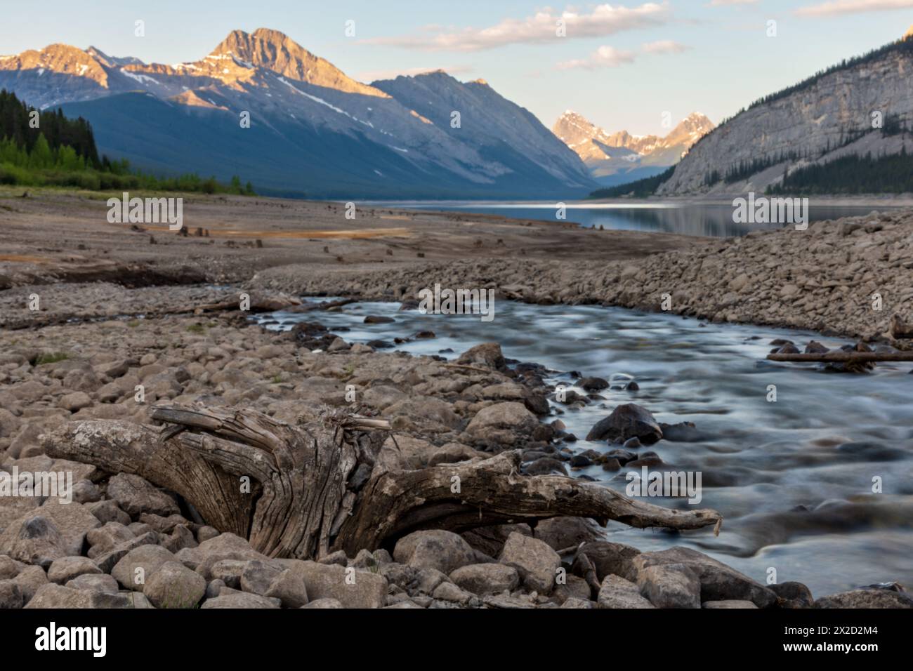Stunning nature views in Kananaskis during summer time with early ...