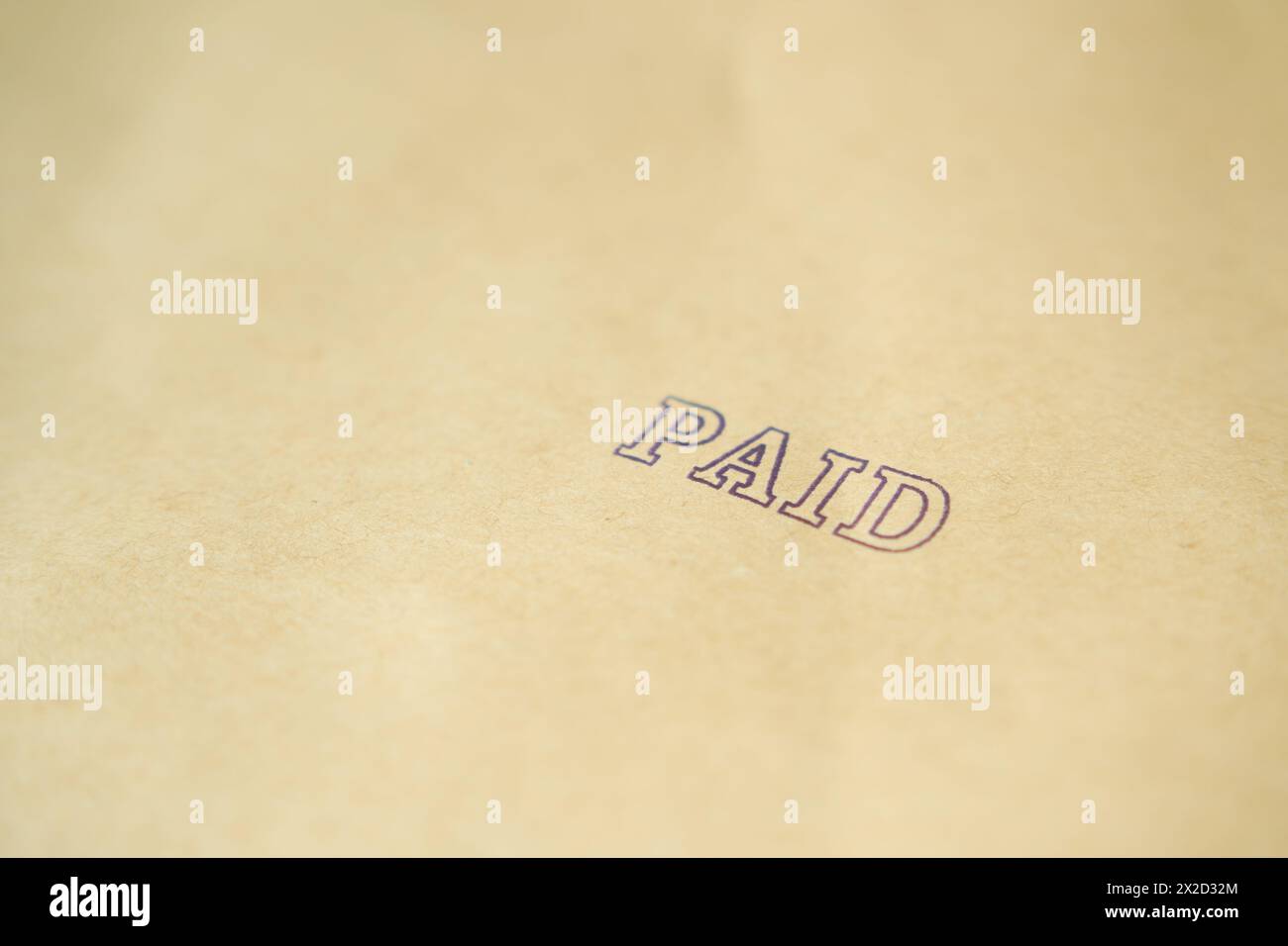 Receipt rubber stamp hi-res stock photography and images - Alamy