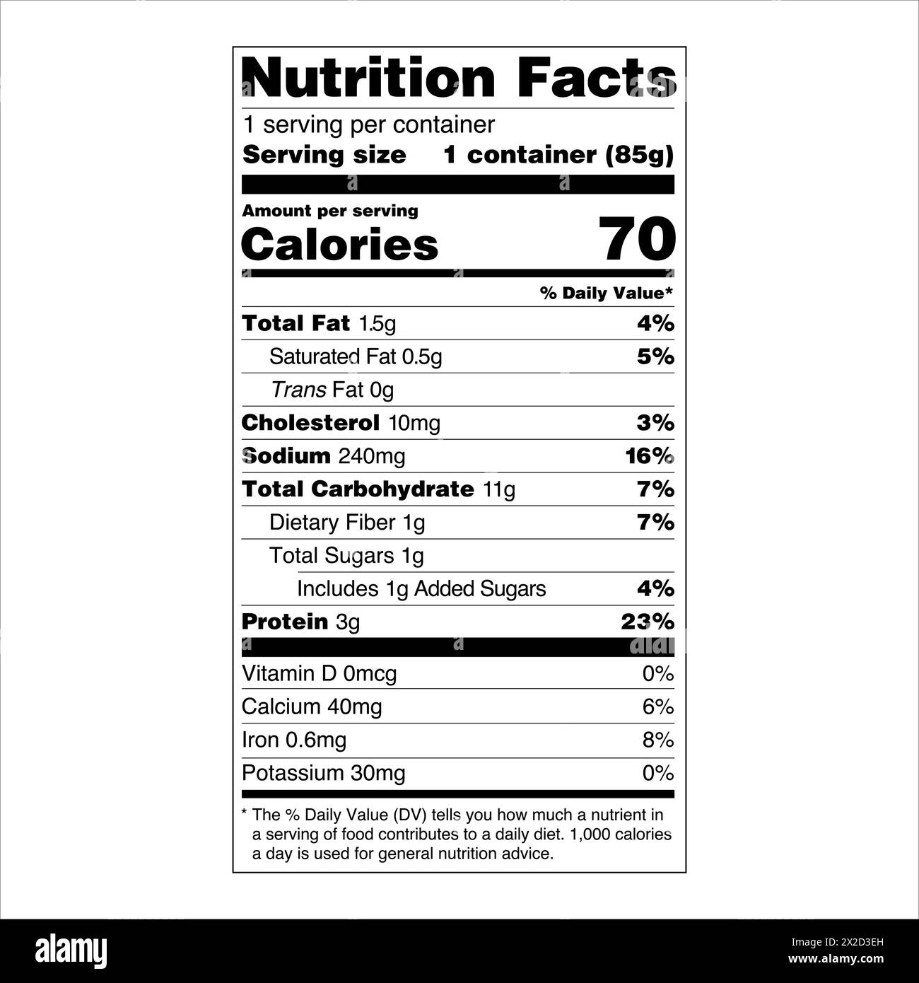 Nutrition facts energy drink hi-res stock photography and images - Alamy