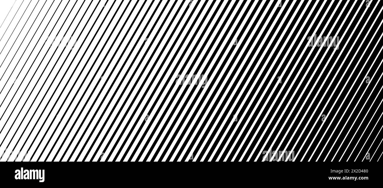 Oblique line halftone gradation texture. Fade diagonal stripe gradient ...