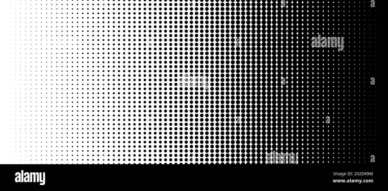 Dotted Halftone Gradient Texture Fading Polka Dot Background Repeating Dots Gradation Pattern