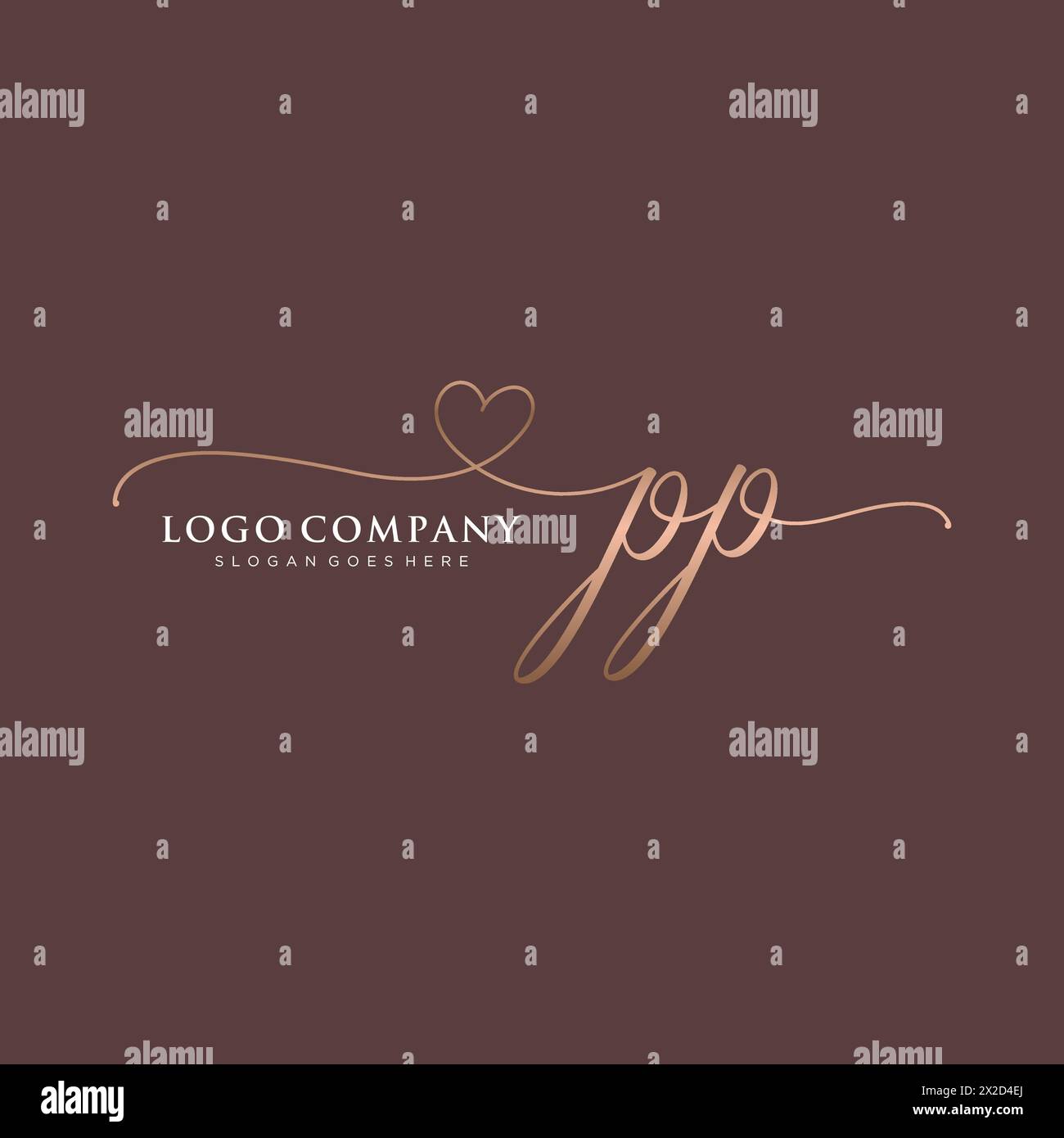 Pp gold logo hi-res stock photography and images - Alamy