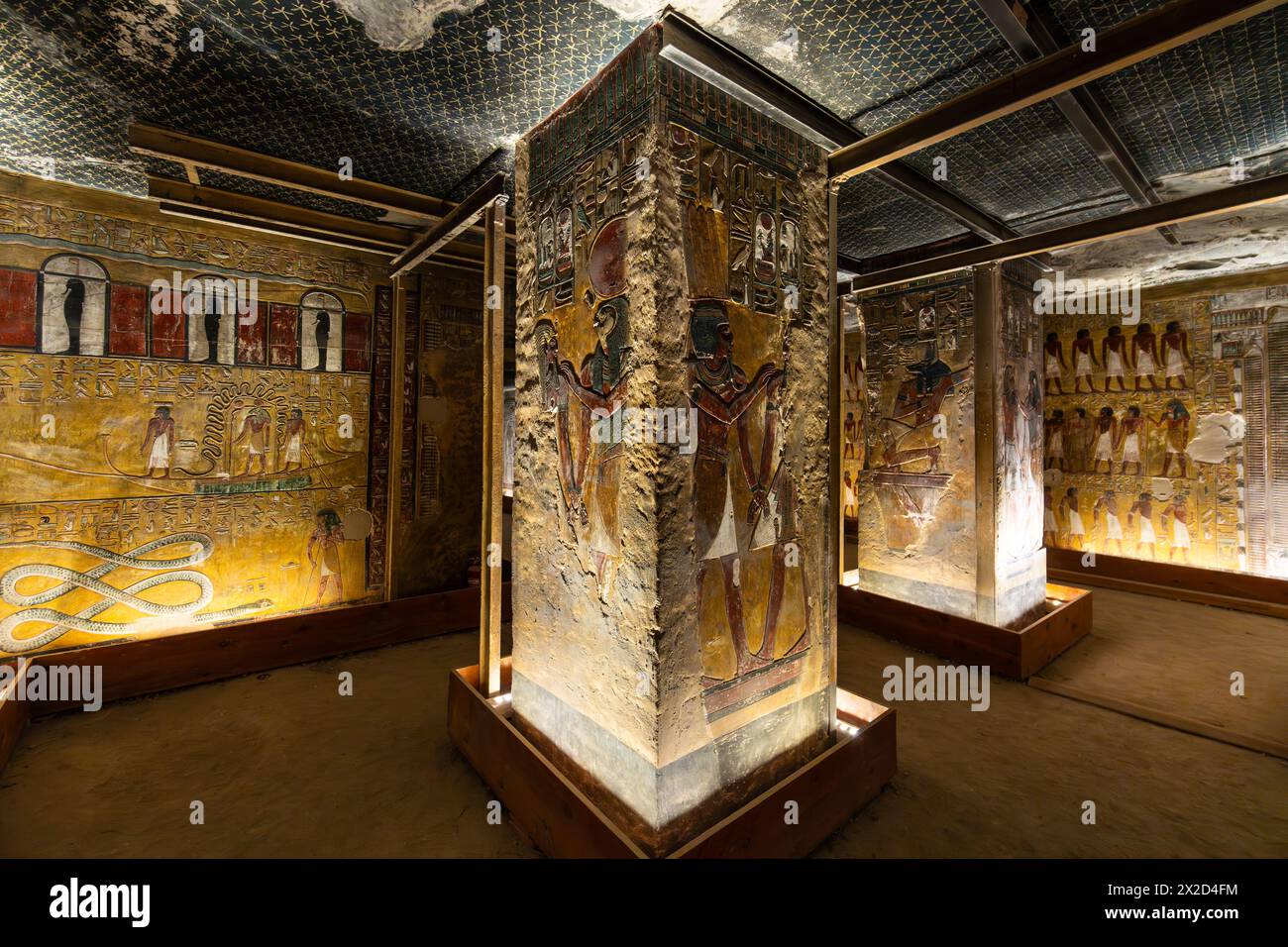 Tomb of seti i hieroglyphs hi-res stock photography and images - Alamy